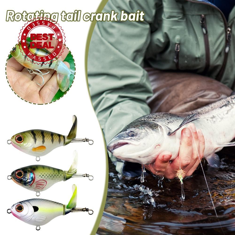 Topwater Whopper Popper Fishing Lures Whopper Plopper Hard Bait ...