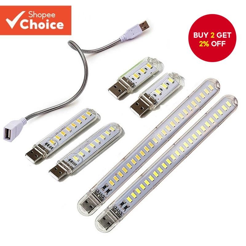 Mini USB Book Lights LED Lamps DC 5V Ultra Bright Reading Lamp for ...