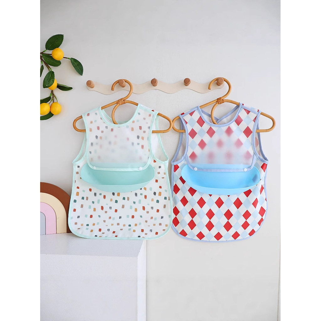 Baby Toddler Children's Eating Bib Waterproof Anti-dirt Children's ...