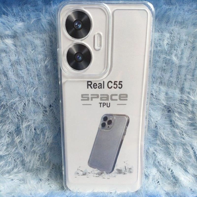 REALME C55 Clear silicone case, Clear transparent case, full Clear ...