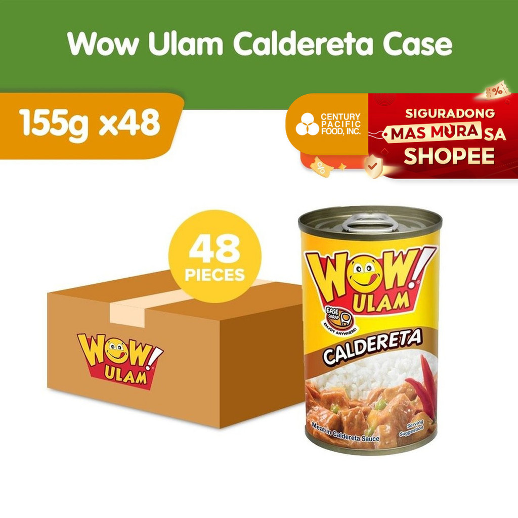 Wow Ulam Caldereta 155g (Case of 48pcs) | Shopee Philippines
