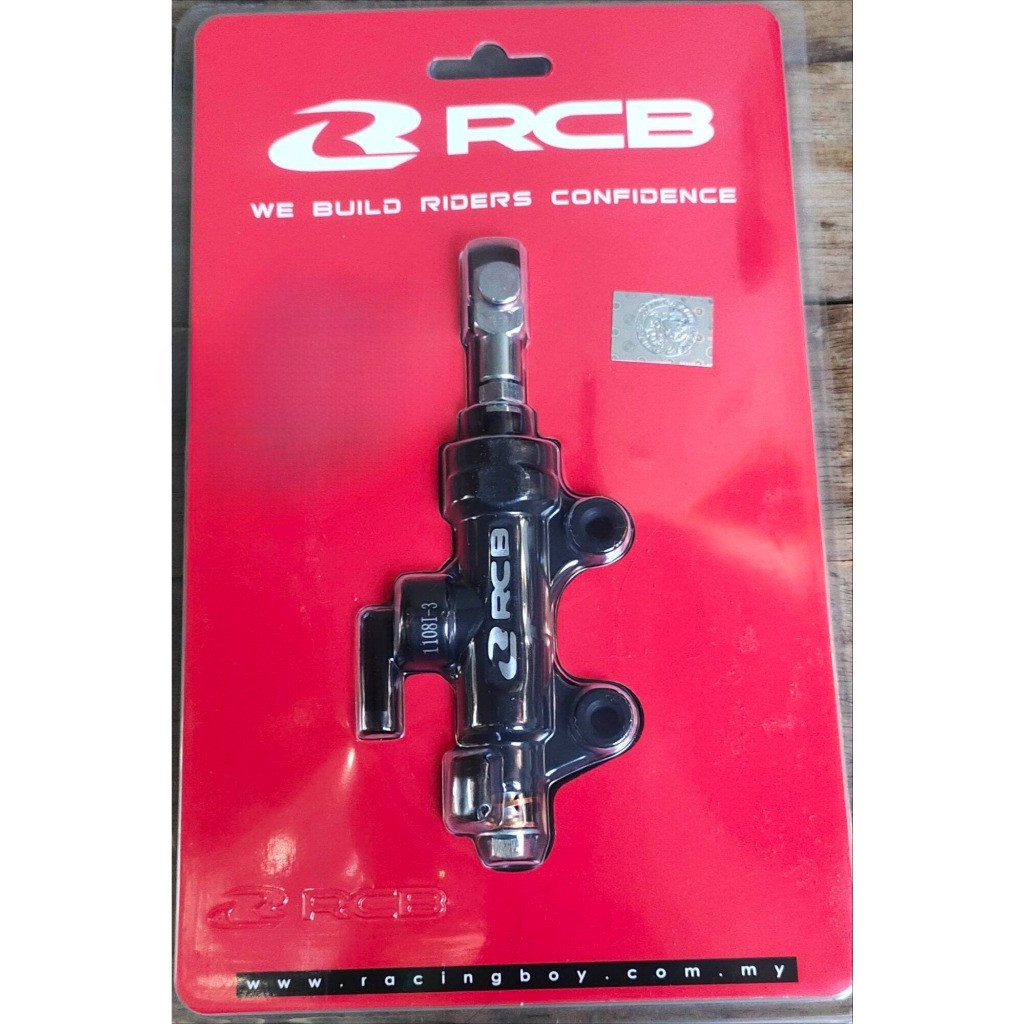 Rcb Rear Master Pump Charcoal Black Universal Rcb Brake Master | Shopee ...