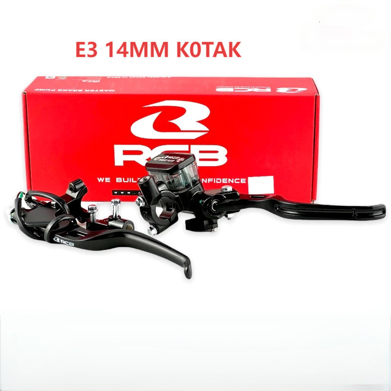 RCB 14MM E-3 Box Brake Master Package and RCB E-2 Clutch/E-3 Silver ...