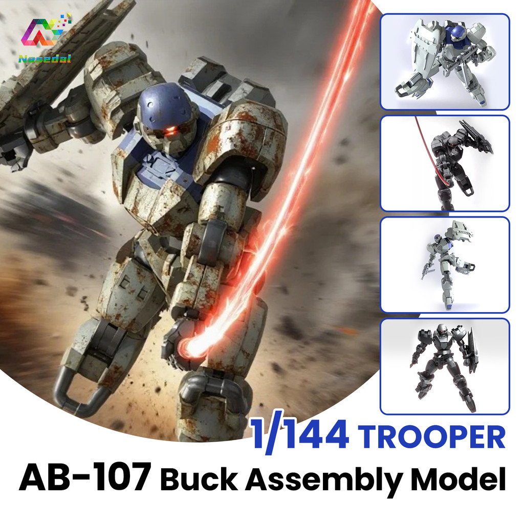 Sheik Mainland 1/144 Scale TROOPER AB-107 Buck Assembly Model Kit ...