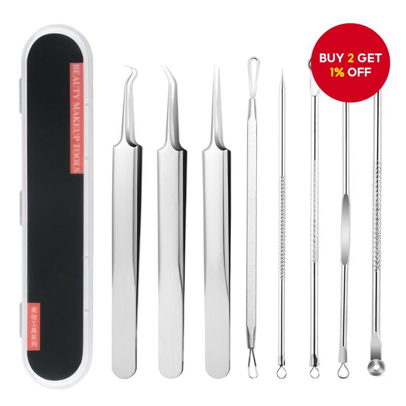 8-pack acne clip cell clip blackhead clip stainless steel pore cleaner ...