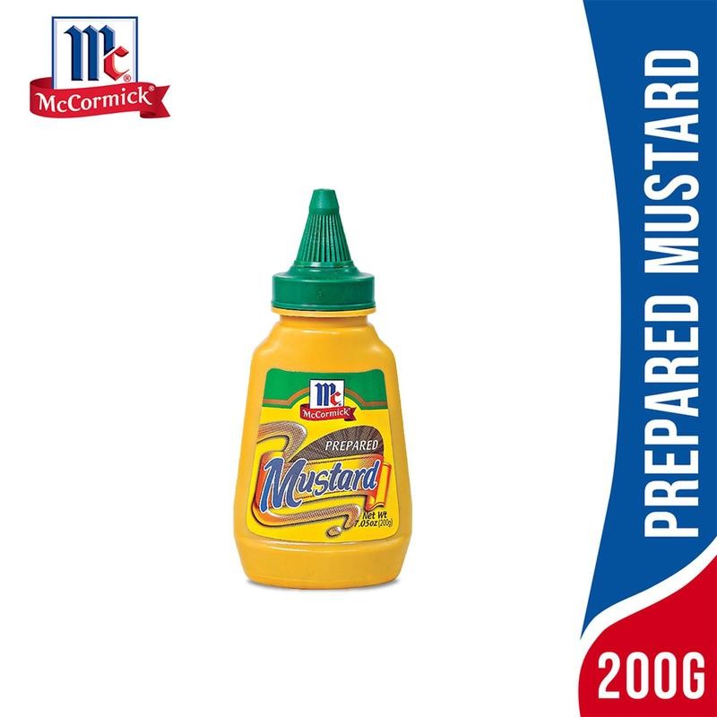 McCormick Prepared Mustard 200g | Shopee Philippines