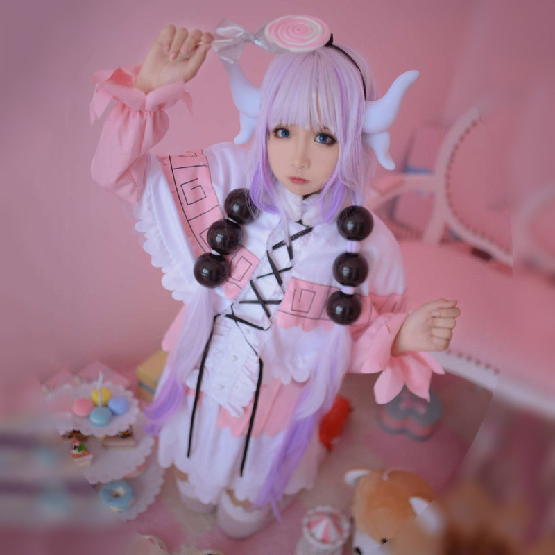 Anime Kobayashi's Dragon Maid Dragon Girl Conna cos Clothing Lolita ...