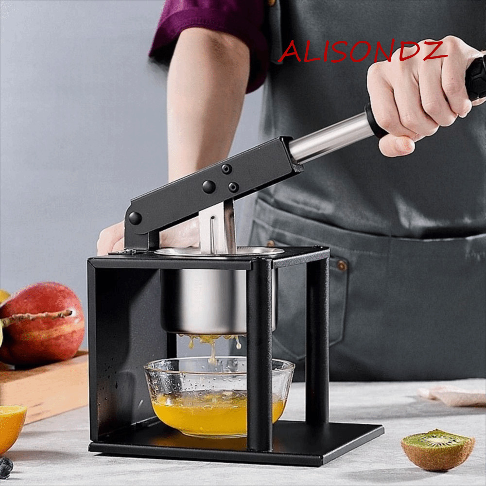 ALISONDZ Manual Juice Extractor, Stainless Steel Thickened Manual ...