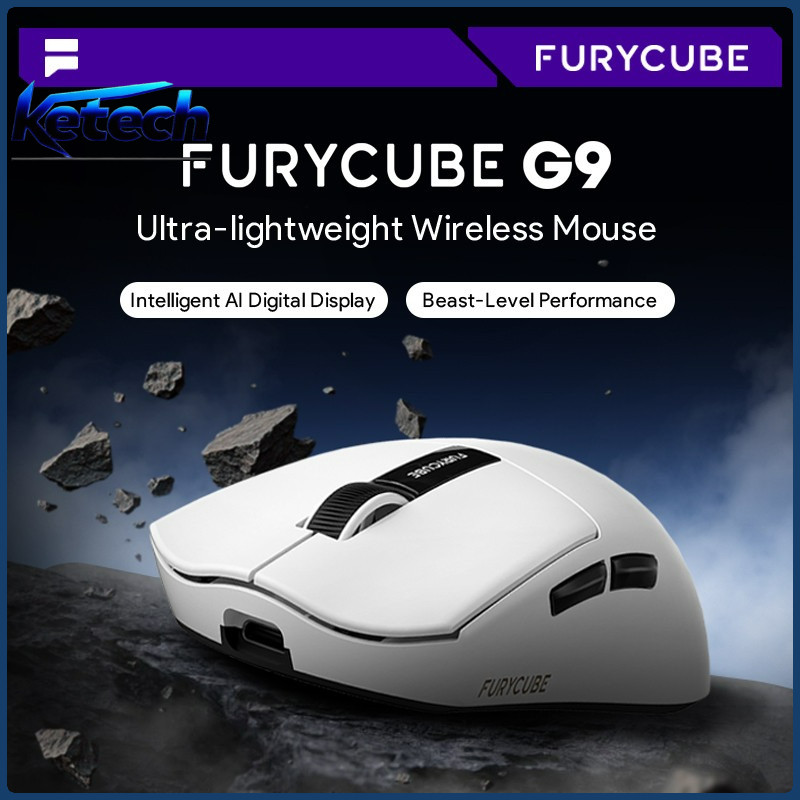 Furycube G9 Gaming Mouse Bluetooth Mouse Gamer PAW3311 Rechargeable ...