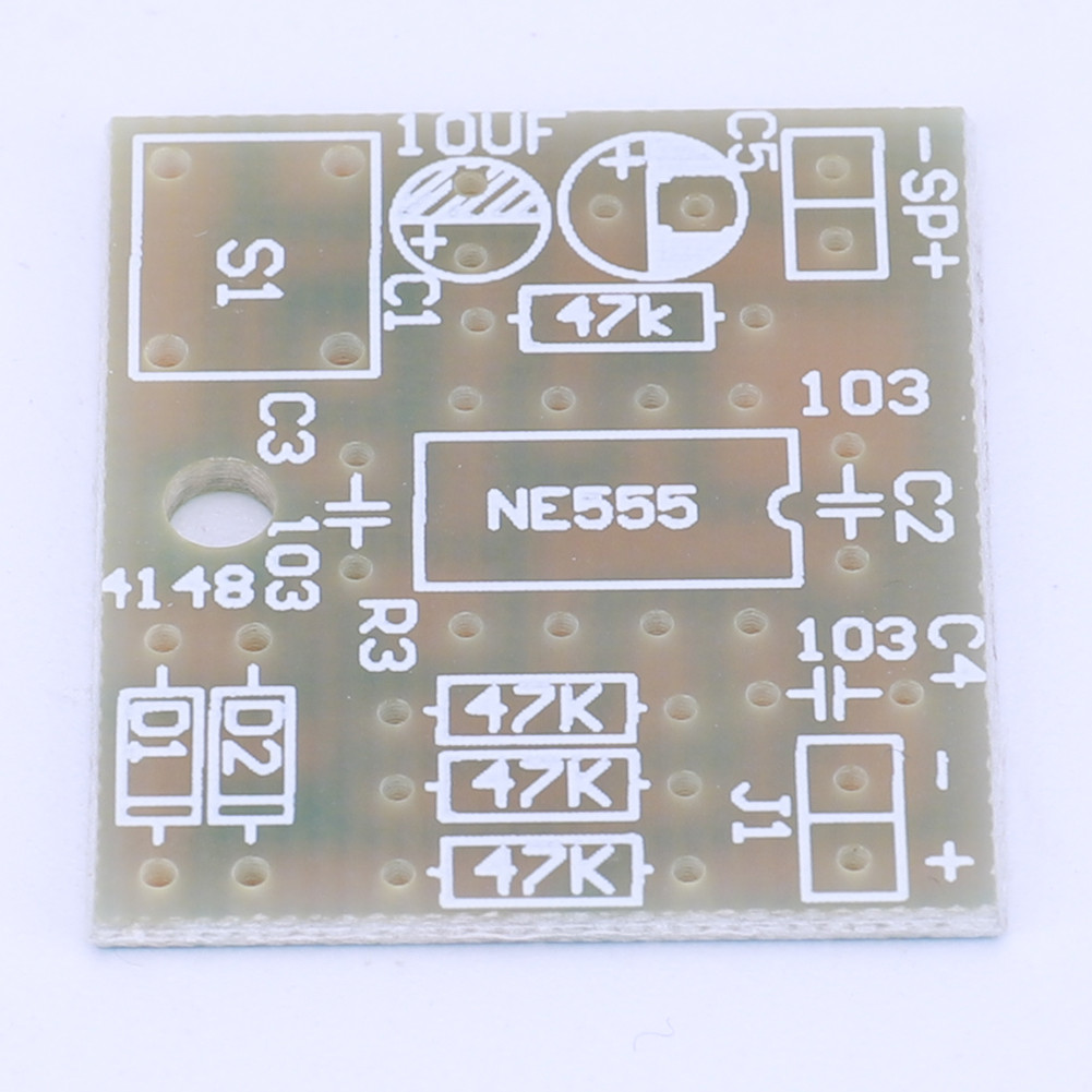 NE555 Chip Doorbell Component Suite Electronic Production Door Bell DIY Kits Ding Dong Doorbell ...