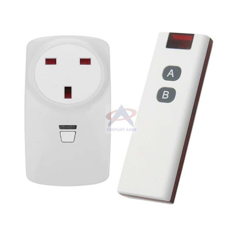 AC110V 220V British Standard Wireless Remote Control Socket/Wall ...