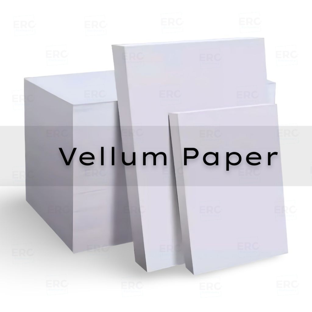 ERC VELLUM PAPER Short A4 Long - Multi-purpose White Board 180 / 230 ...