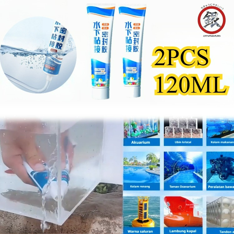 120ML*2PCS Underwater Sealant/Underwater Adhesive Glue/Super Strong ...