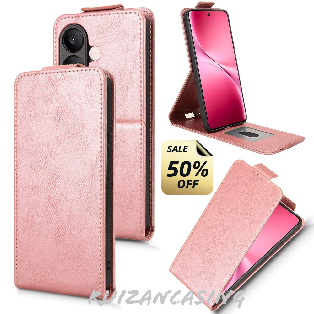 Phone Cases for Vivo V60 Lite Pro E 5G 2025 Casing Flip Vertical ...