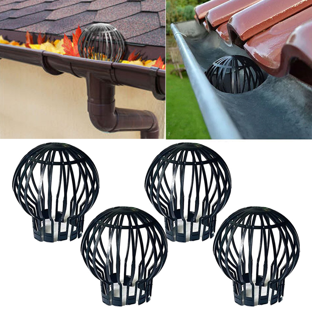 4pcs Practical Roof Gutter Guard Floor Drain Downspout Filter, Upgrade ...