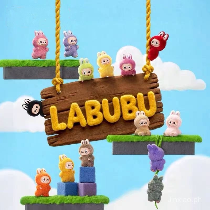 POPMART labubu4.0 Heart Bottom Code Series mini Labubu Vinyl Pendant ...