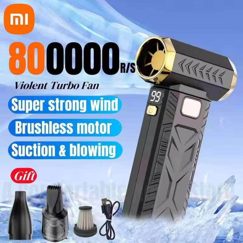 800000RPM Violent Fan Super Powerful Air Blower Vacuum Blowing Suction ...