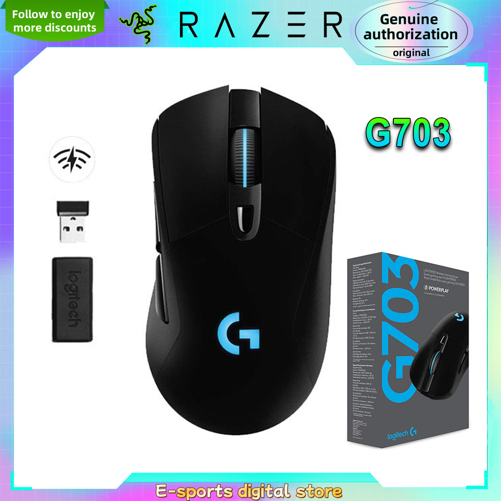 Logitech G703 HERO LIGHTSPEED Wireless Gaming Mouse | Shopee Philippines