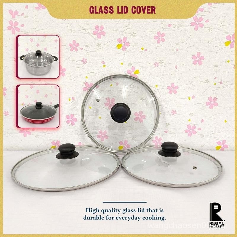 12cm To 44cm Glass Lid Cover Pan Pot Cookware Glass Lid Cover High ...