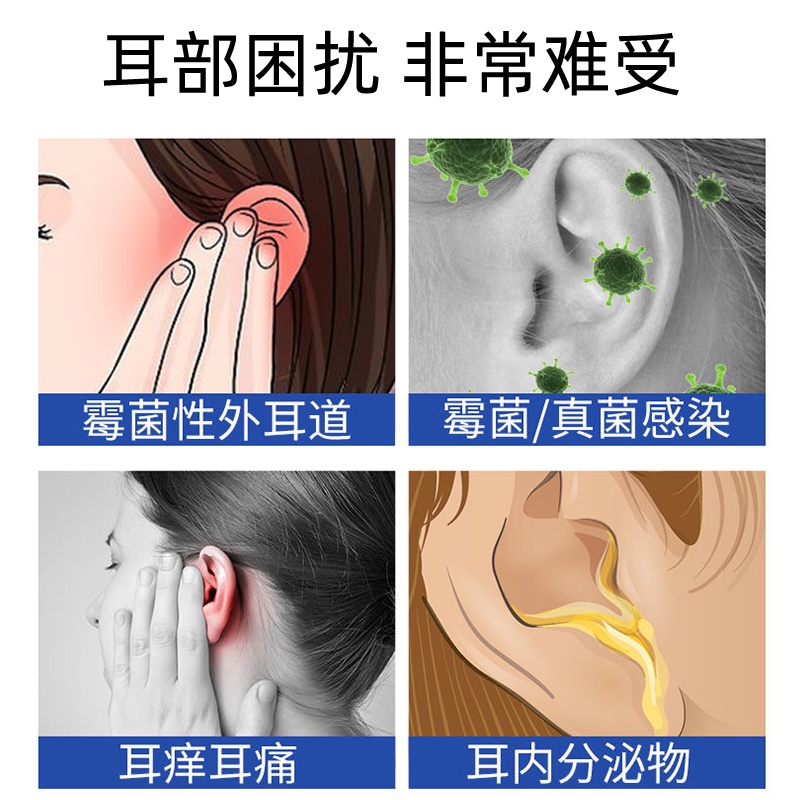 Salicylic Acid Alcohol Ear Drops Human Use Oil Ear Itchy Ear Pain Moldy ...