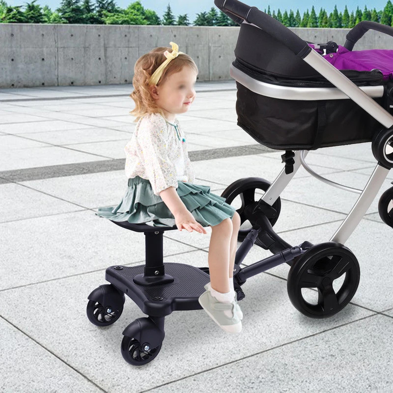 Universal Stroller Board 2 in1 Stroller Ride Board Buggy Wheeled Board ...