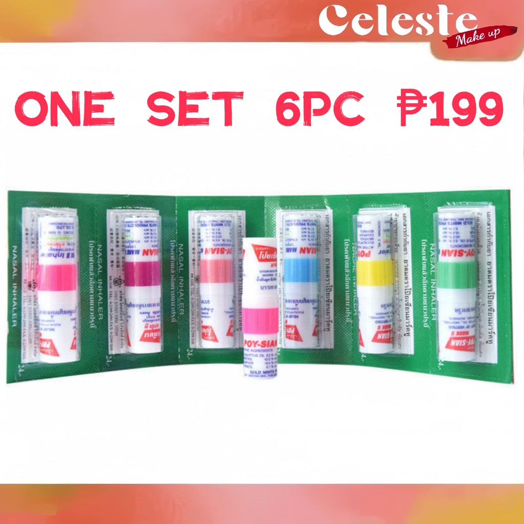 Poysian 2 In1 Inhaler Authentic From Thailand 1pc 100% Original PN ...