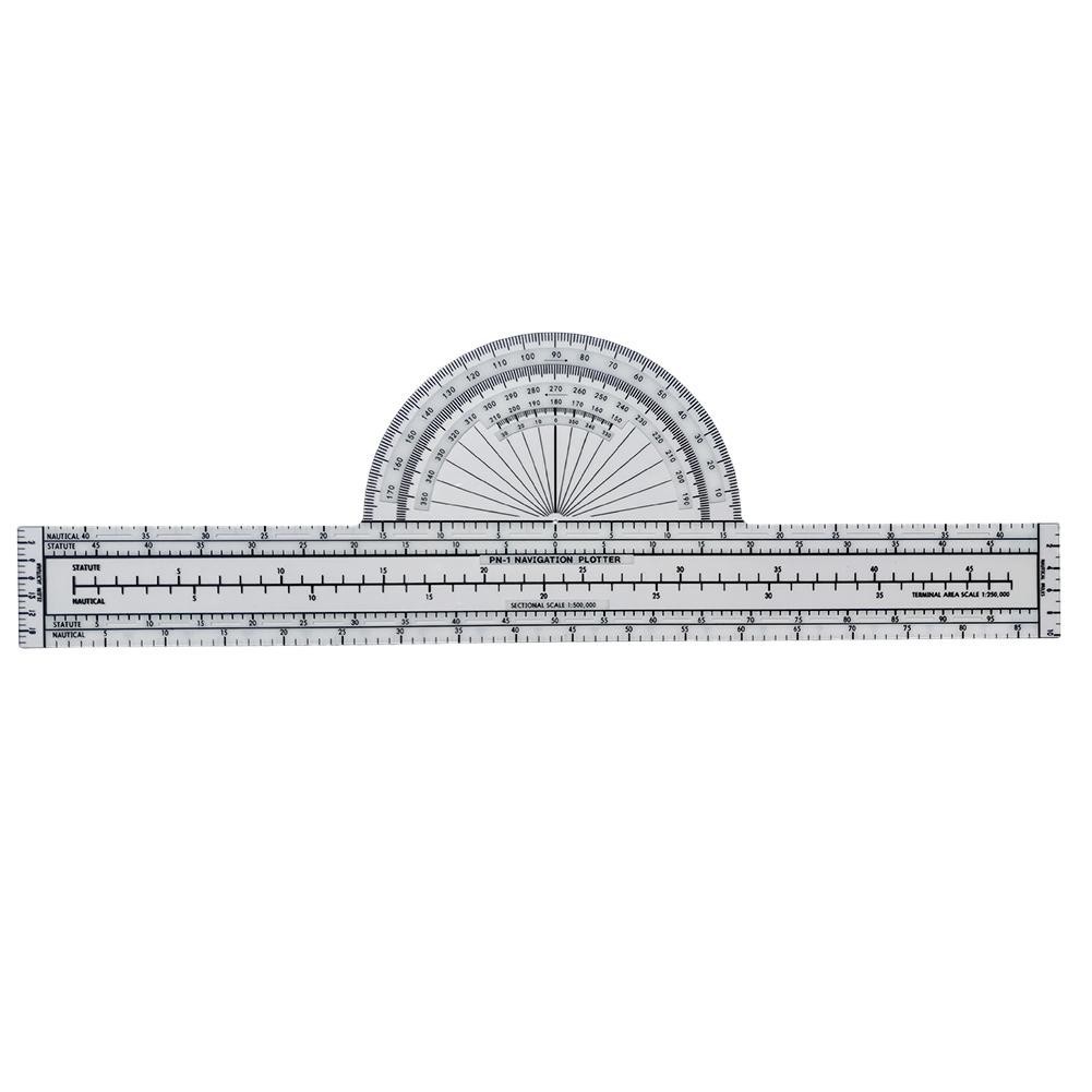 COOCOB. Ready Stock Aviation Navigation Plotter Fixed grid plotter for ...