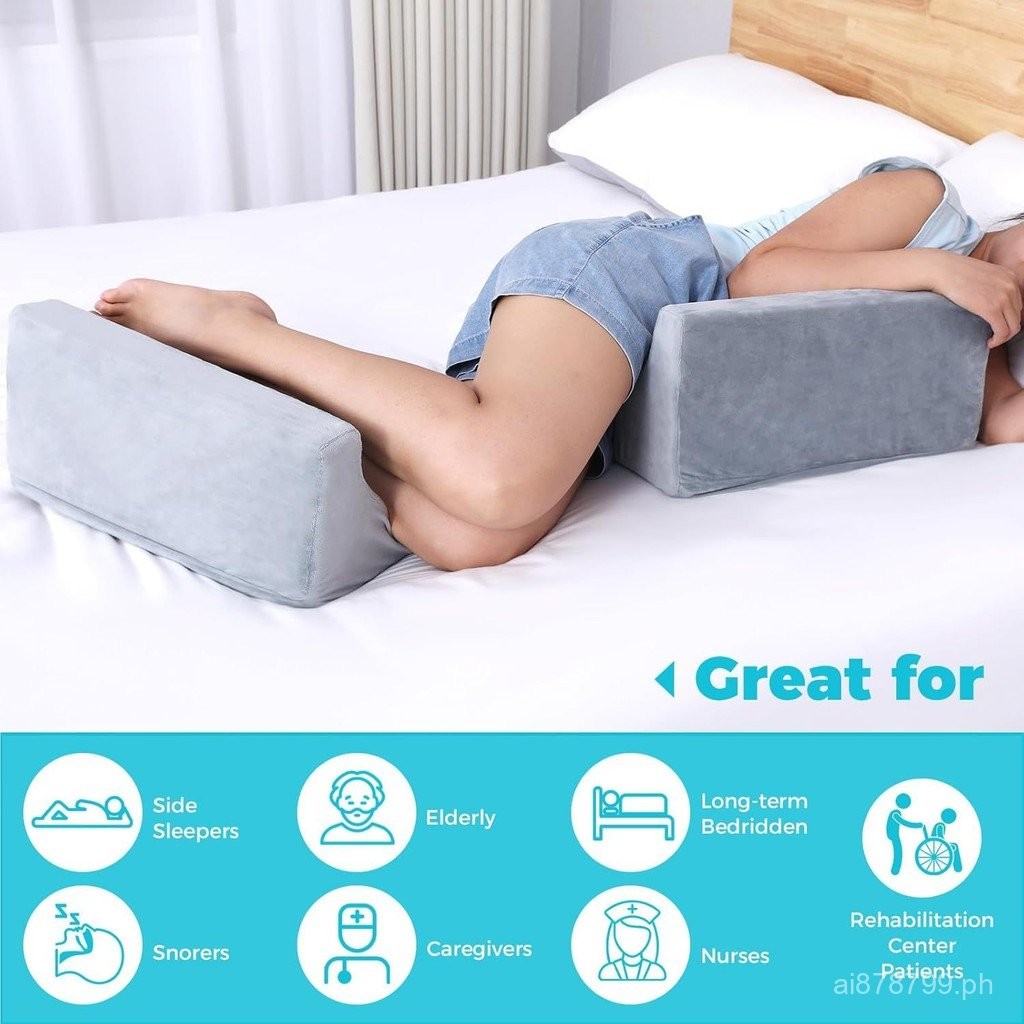 Removable and Washable High-Density Pressure-Relief Pillow Wedge-Shaped ...