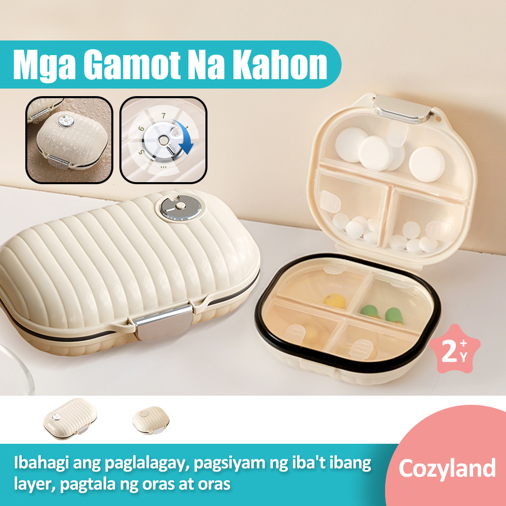 Cozyland Lalagyanan ng Gamot Folding Medicine Box Compact Pill ...
