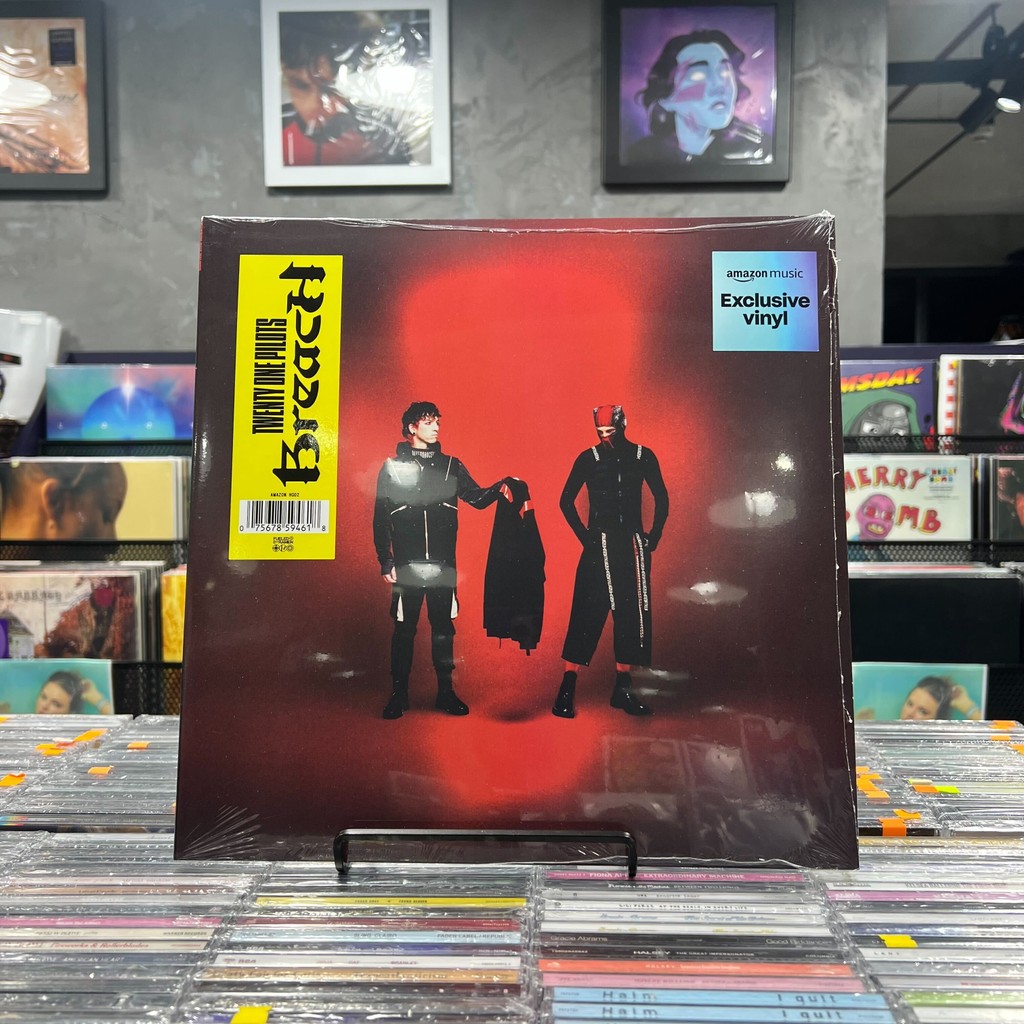 TWENTY ONE PILOTS Breach Vinyl (AMZ, Clear Glitter, 1LP) | Shopee ...