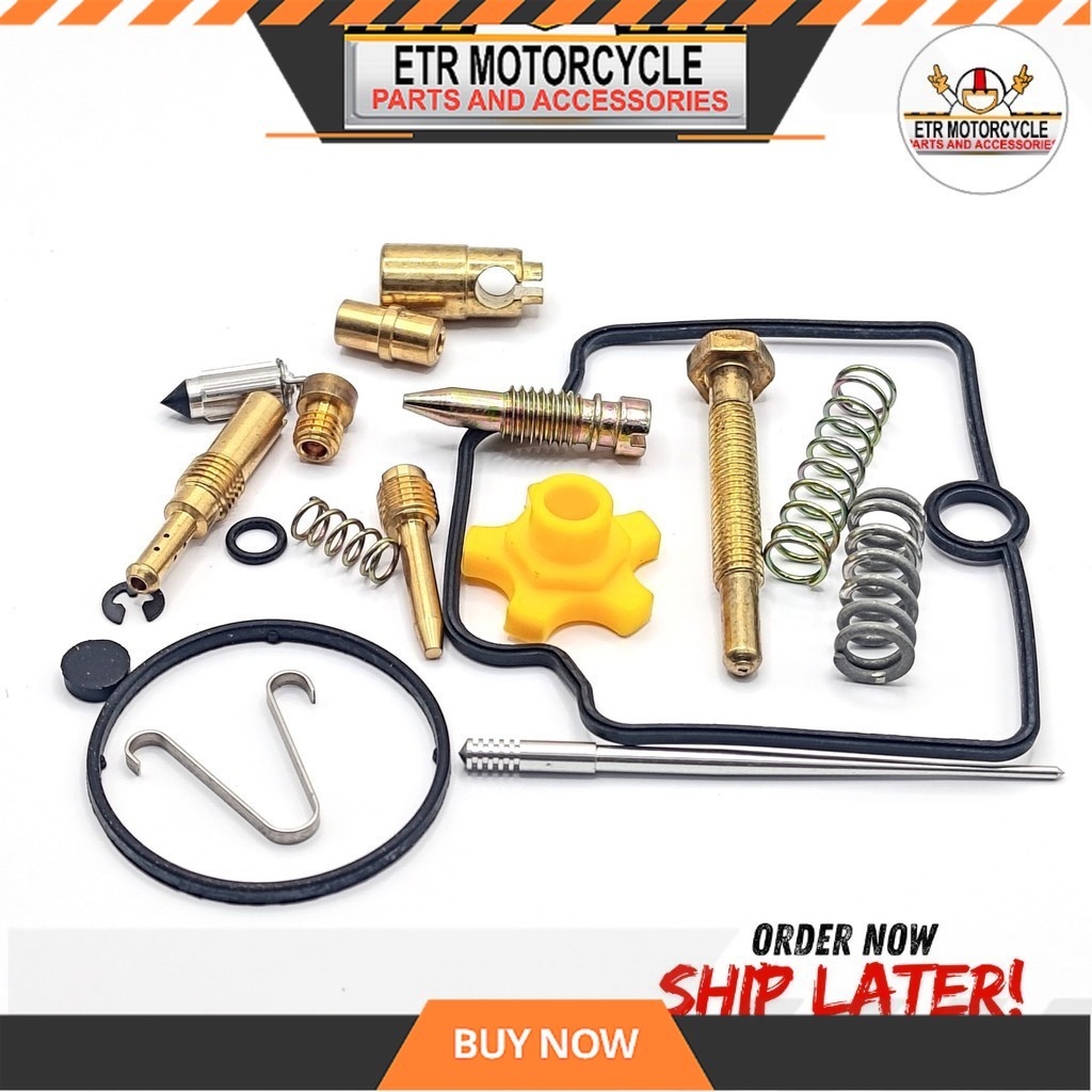 28mm Carburetor Repair Kit – Jets, Gaskets, Needle for Roundslide Carb ...
