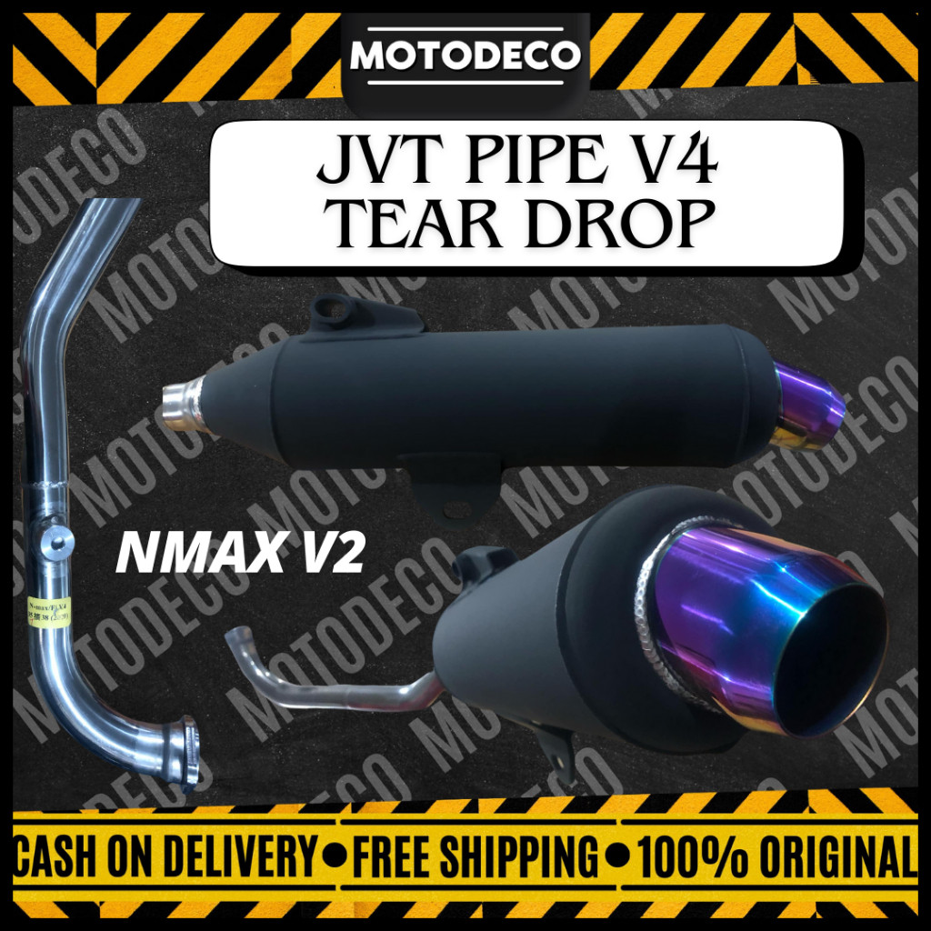 A1 JVT PIPE V4 FOR NMAX V2 / Aerox v2 35-38mm | Shopee Philippines