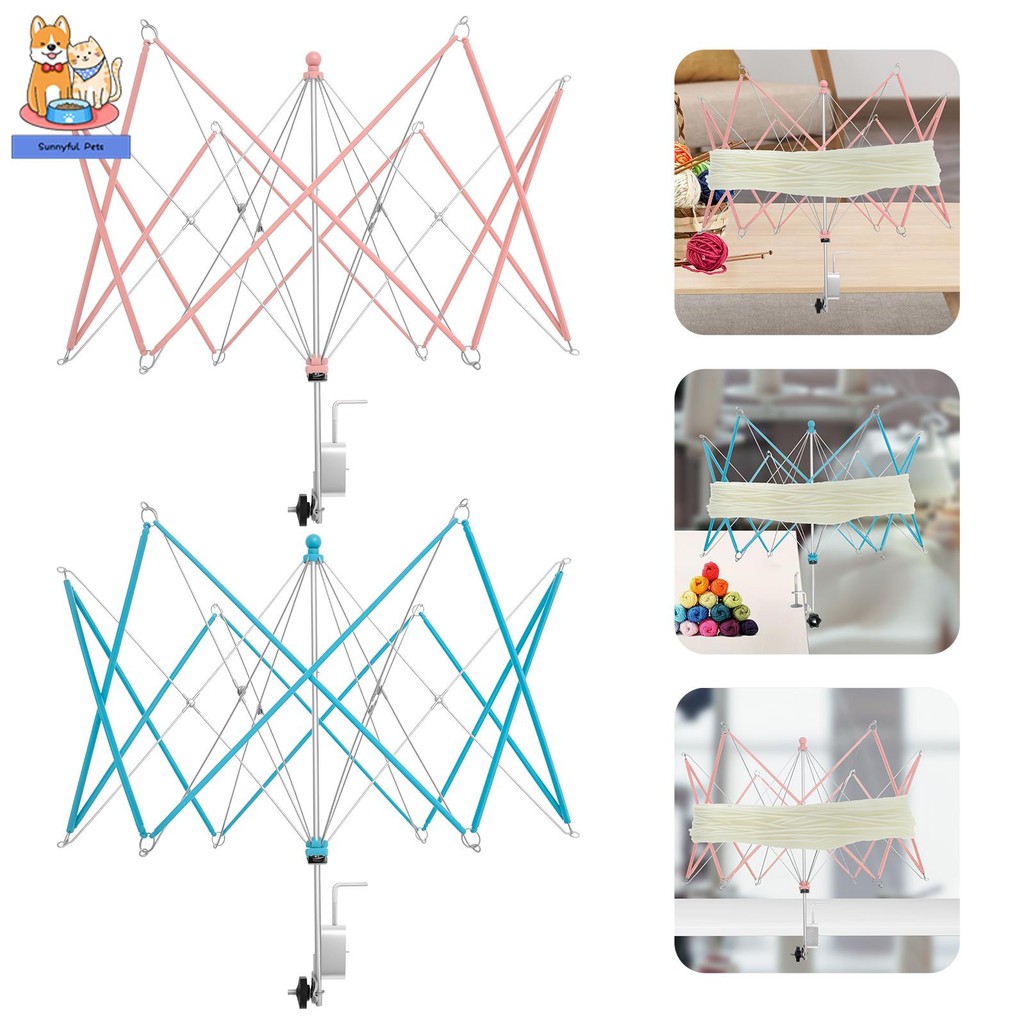 Portable Umbrella Yarn Swift Easy Setup and Low Noise Yarn Swift Winder ...