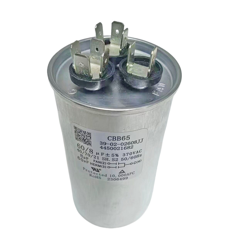 Air conditioner capacitor refrigerator compressor capacitor CBB65Starting Capacitor Dual ...