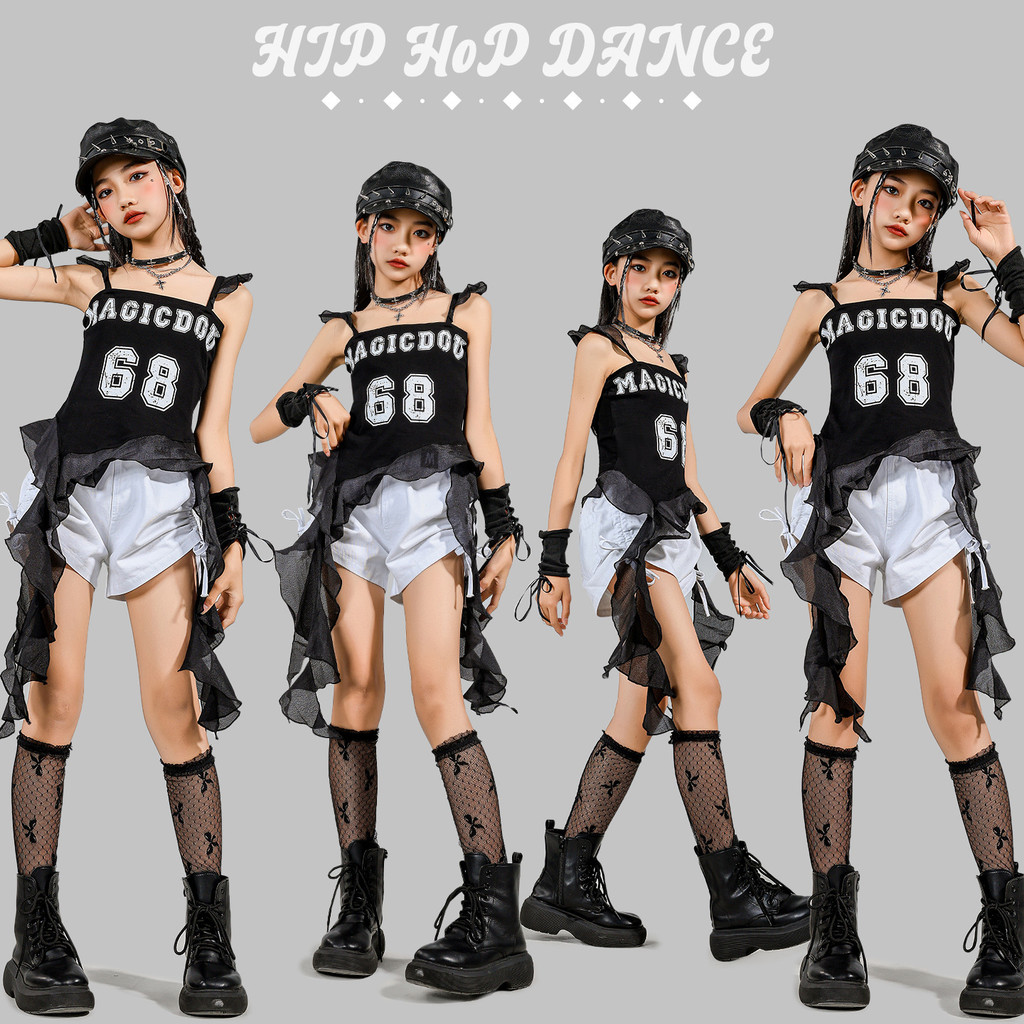Girls jazz Dance Costumes Children jazz Suits Street Dance Costumes ...
