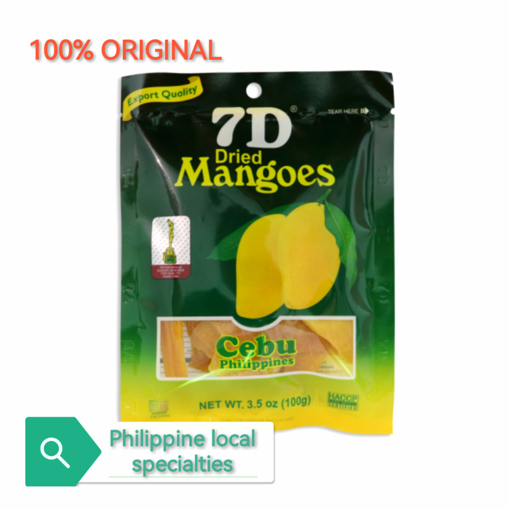 Original 7D Dried Mangoes Original （100g and 200g) | Shopee Philippines