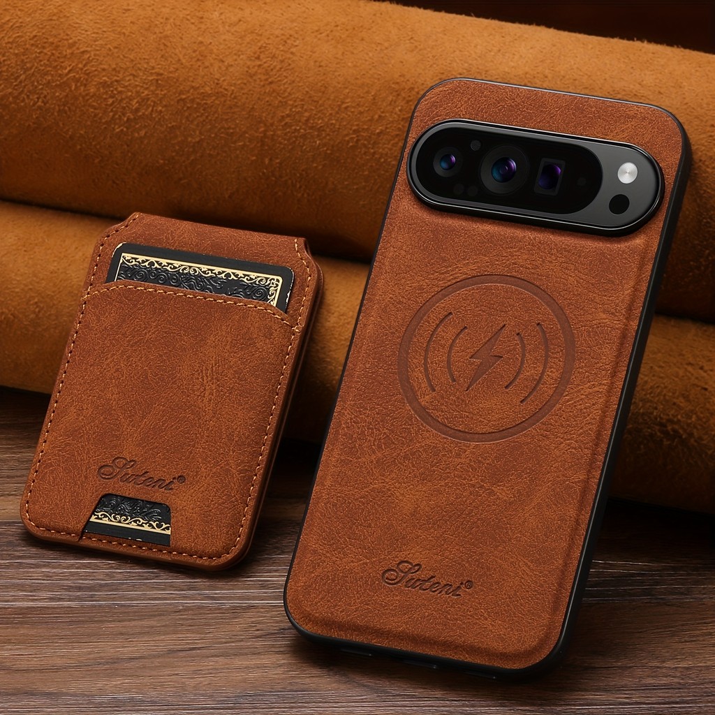 2-in-1 Magnetic Card Holder Phone Case for Google Pixel 10 Pro XL, 9 ...