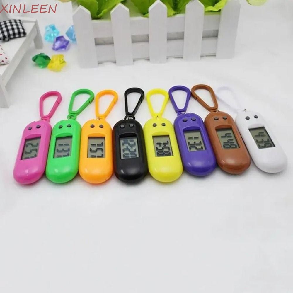 XINLEEN Digital Electronic Clock Keychain, Key Display Portable ...
