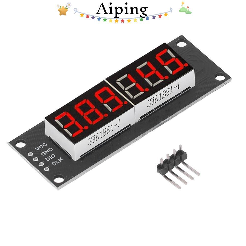 AIPING 6 Digit 7 Segment Display Module, TM1637 Driver IC 0.36in LED ...