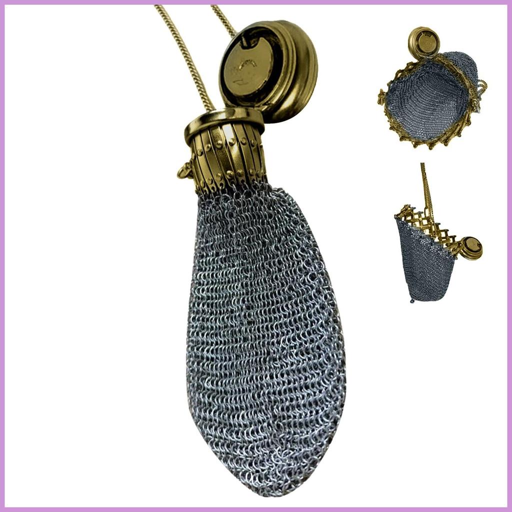 Coin Purse Chainmail Portable Wallet Bag 1920's English Change Pouch ...