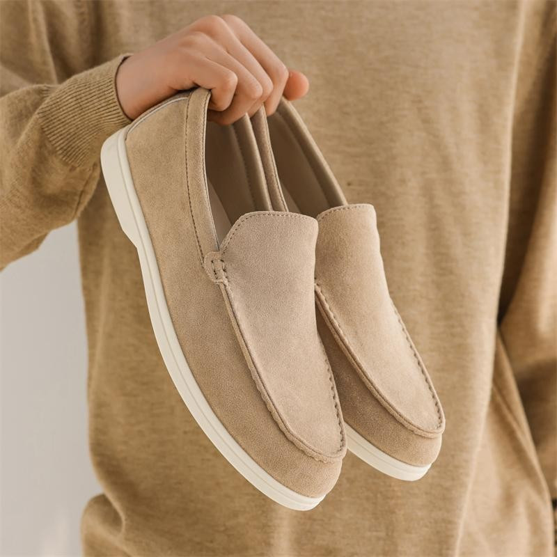 Men's Spring and Autumn Slip-On Loafers, Comfortable Soft Loafers ...
