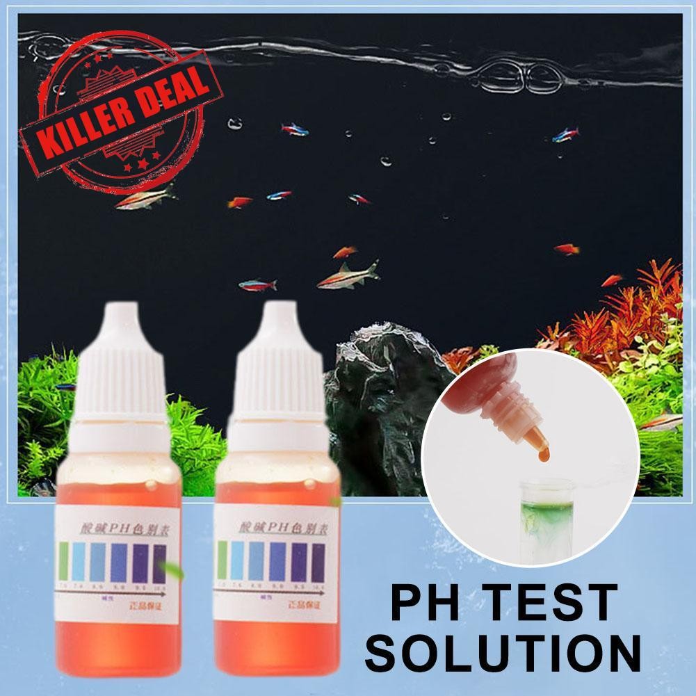 4cps Ph Reagent Ph Test Solution Aquarium Water Ph Precision Test S6g0 ...