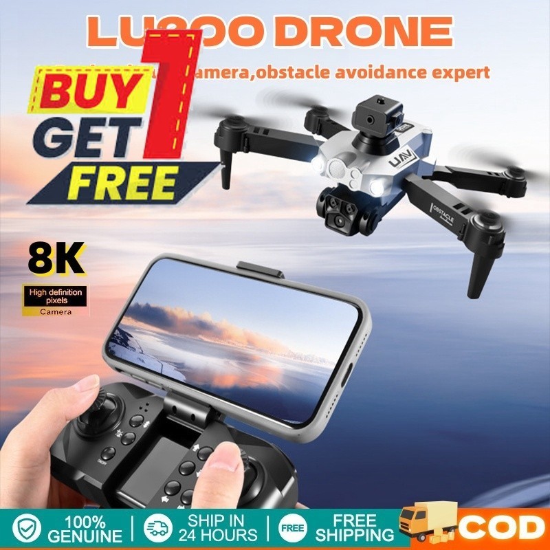 2024 New mini pro drone with 4k hd camera fpv drone Obstacle Avoidance Quadcopter pro drone for ...