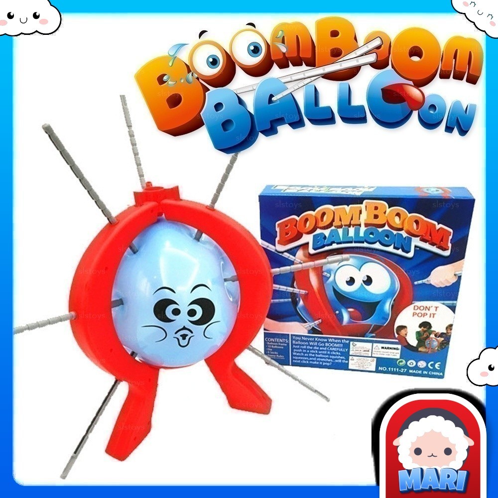 Boom boom Balloon Board Game Fun Party Table Game Family and Friends ...