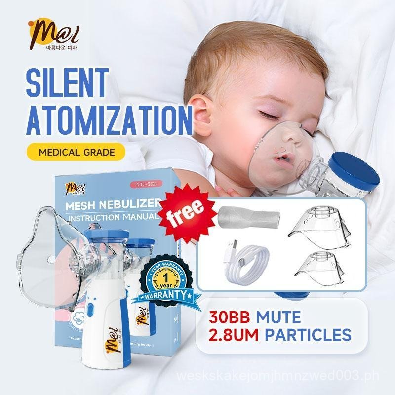 MCI Portable Nebulizer Machine for Asthma Ultrasonic Nebulizer Mesh ...