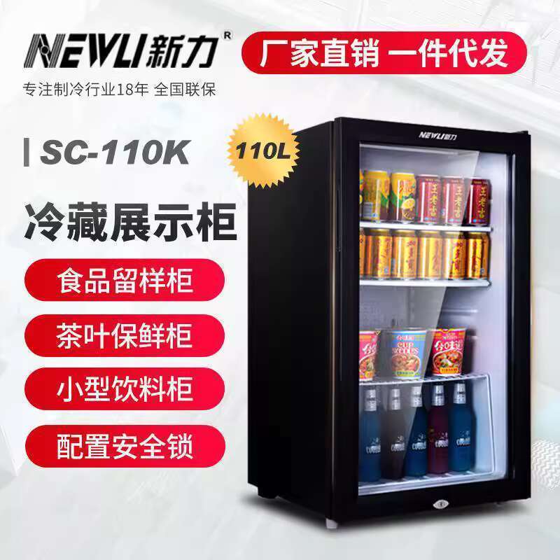 Xinli 110L Small Refrigerated Ice Bar Mini Freezer Display Cabinet ...