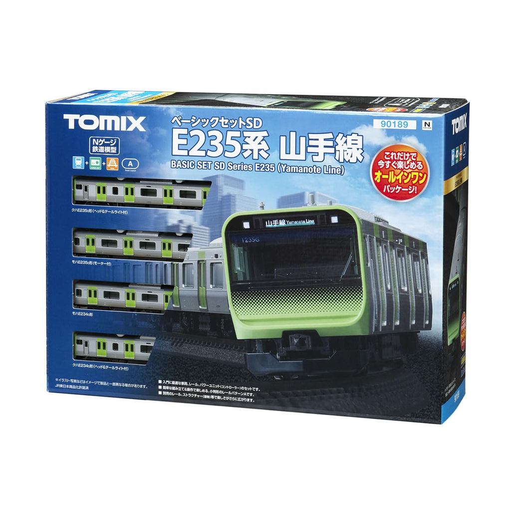TOMYTEC TOMIX N Gauge Basic Set SD E235 Series Yamanote Line 90189 Railway Model Starter Set ...