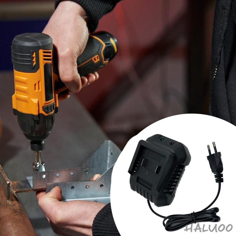 [Haluoo] 21V Battery Charge with Light Indicator Efficient High ...