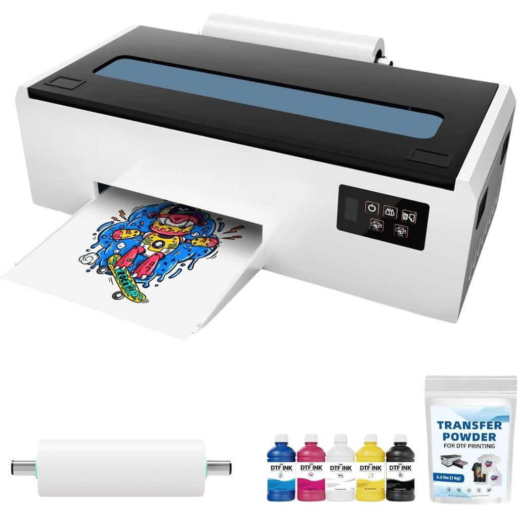 Godora A4 L805 DTF Printer - A4 DTF Transfer Printing Machine, Direct to Film Printer with White ...