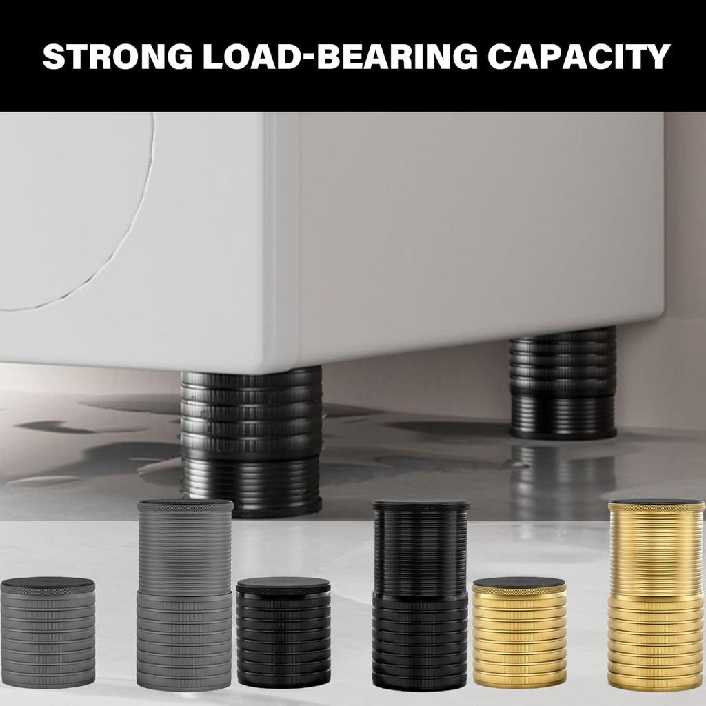 Aluminum Alloy Furniture Riser Table Leg Extender Bed Leg Extender ...